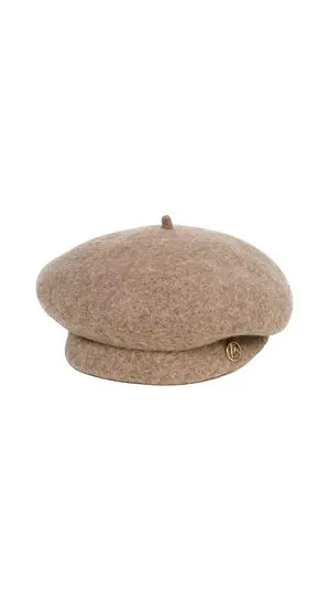 LE TRAP Neutrals Basel Beret Camel - Beige