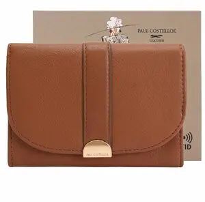 Paul Costelloe Kate Leather Purse - Brown
