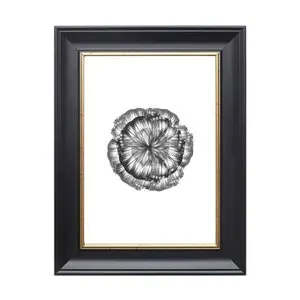 JOHANNA FLEMING Butterfly Fauna Fine Art Print A3 - Black/white/grey