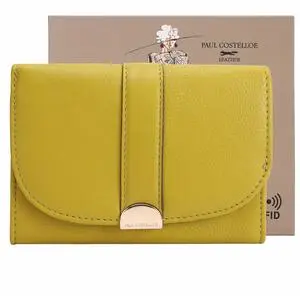 Paul Costelloe Kate Leather Purse - Green