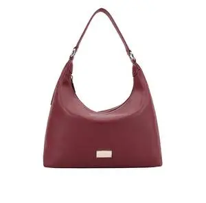 Paul Costelloe Veronica Leather Shoulder Bag - Red