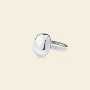 LAGOMIST Silver Coffee Bean Ring - Gold