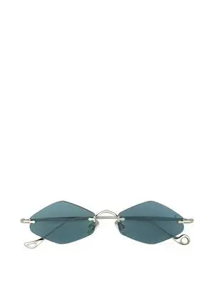 EYEPETIZER Dunmore Geometric-frame Sunglasses Silver