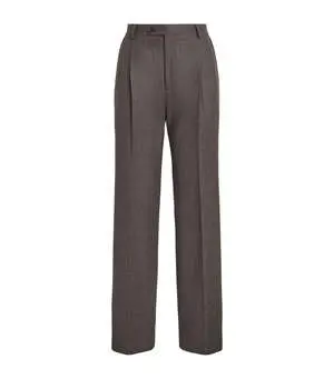 Sandro Wool Tailored Trousers