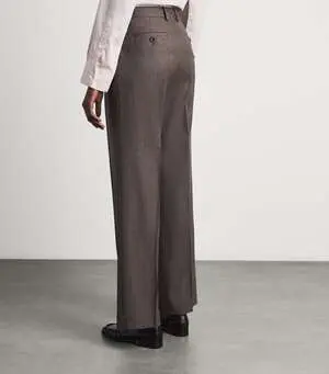 Sandro Wool Tailored Trousers