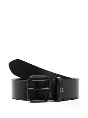 Fred Perry Classic Leather Belt - Black
