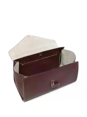VALEXTRA Medium Iside Leather Tote Bag