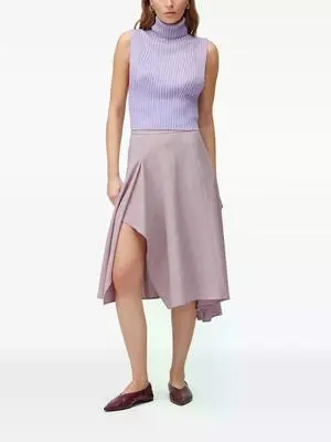 RETORI Asymmetrical Midi Skirt