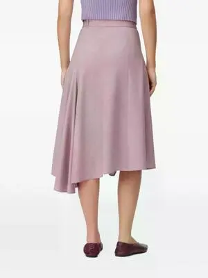 RETORI Asymmetrical Midi Skirt