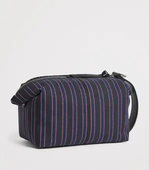 VIVIENNE WESTWOOD Stripe Logo Wash Bag