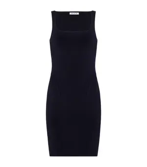 Alaïa Silk-blend Bodycon Mini Dress