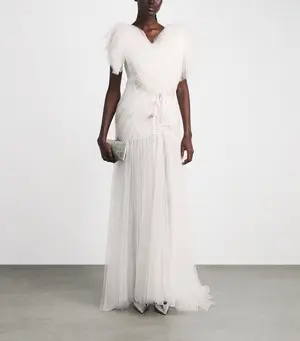 SANDRA MANSOUR Faint Halo Gown