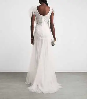 SANDRA MANSOUR Faint Halo Gown