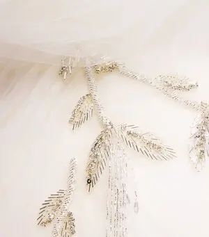 SANDRA MANSOUR Faint Halo Gown