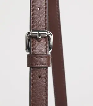 LEMAIRE Small Leather The Care Cross-body Bag