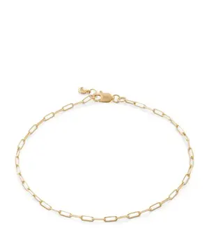 Monica Vinader Yellow Mini Paperclip Bracelet