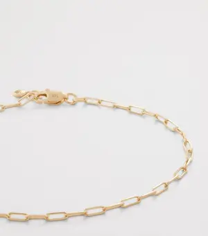 Monica Vinader Yellow Mini Paperclip Bracelet