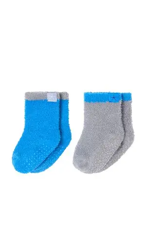 Barefoot Dreams Cozychic Baby Tipped Sock Set