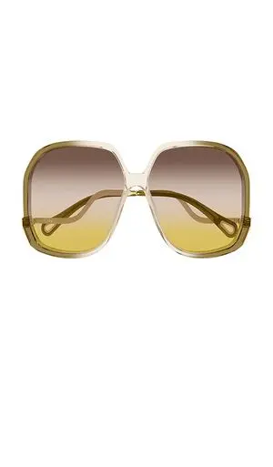 Chloé Geometrical Sunglasses