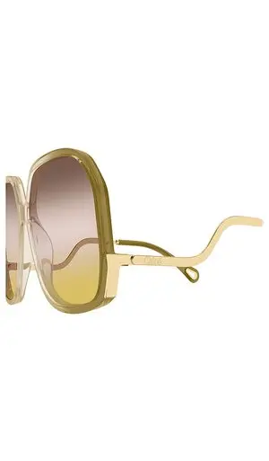 Chloé Geometrical Sunglasses