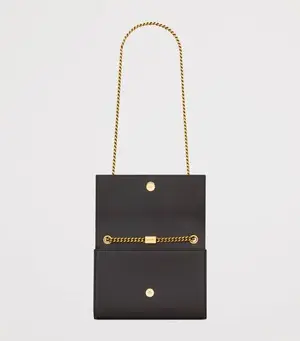 Saint Laurent Small Leopard Print Kate Cross-body Bag