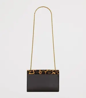 Saint Laurent Small Leopard Print Kate Cross-body Bag