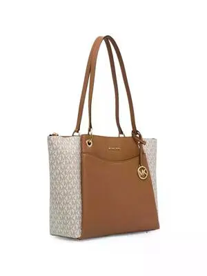 Michael Kors Logo-print Pebbled Tote Bag