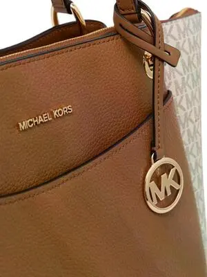 Michael Kors Logo-print Pebbled Tote Bag