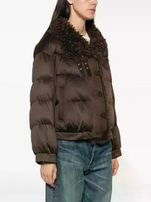 Rudsak Shearling-trim Quilted Coat