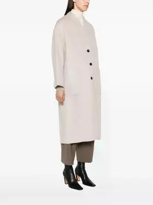 MEIMEIJ Button-fastening Wool Coat