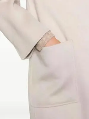 MEIMEIJ Button-fastening Wool Coat
