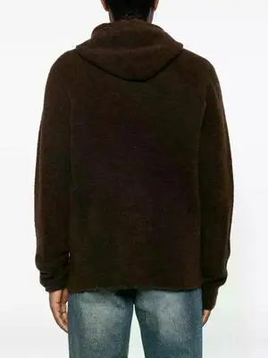 ATOMO FACTORY Brushed Drawstring Sweater