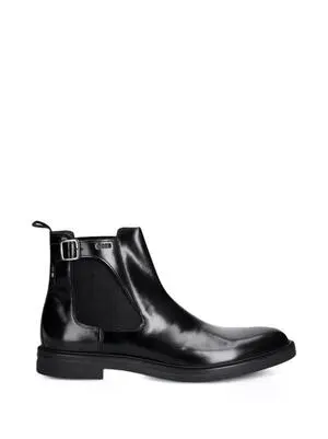 BOSS Calev Leather Chelsea Boots - Black