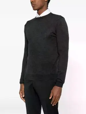 VELA SHOP Crew-neck Long-sleeve Sweater