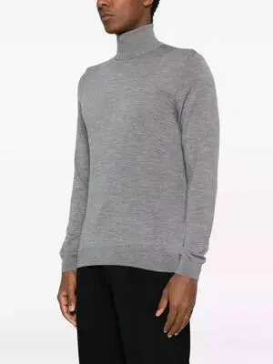 HERITAGE Roll-neck Fine-knit Sweater