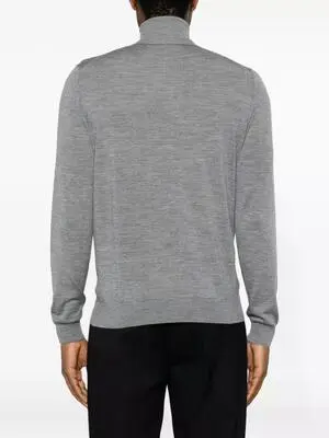 HERITAGE Roll-neck Fine-knit Sweater
