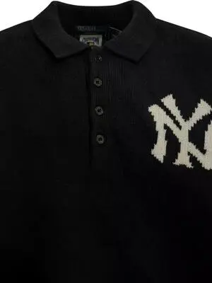 Polo Ralph Lauren Logo-intarsia Buttoned-collar Sweater