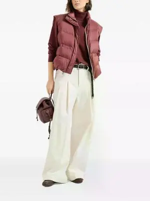 Brunello Cucinelli Cashmere Turtleneck Sweater With Monili