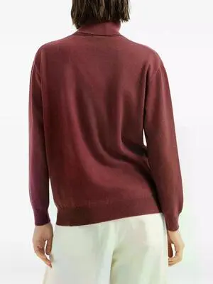 Brunello Cucinelli Cashmere Turtleneck Sweater With Monili