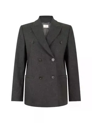 SLOWEAR Sequin-embellished Double-breasted Blazer
