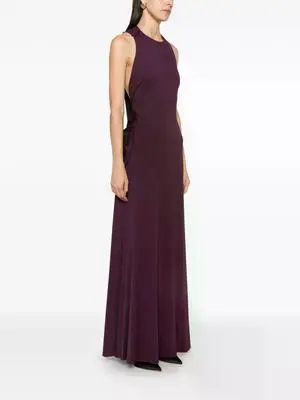 ANIYE BY Draped Open-back Maxi Dress