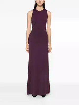 ANIYE BY Draped Open-back Maxi Dress