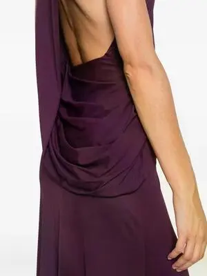 ANIYE BY Draped Open-back Maxi Dress