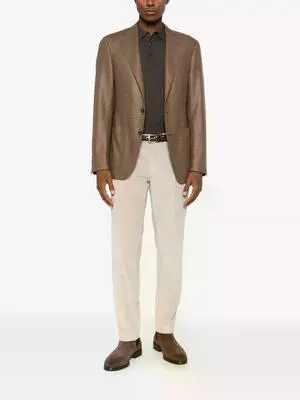 Canali Houndstooth-pattern Blazer