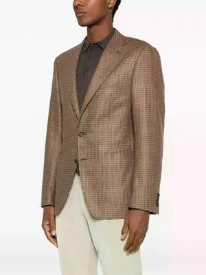 Canali Houndstooth-pattern Blazer