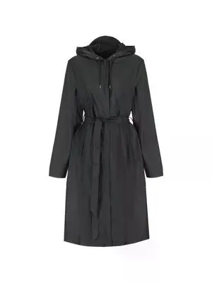Rains Belted A-line Coat