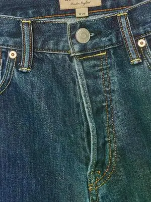 Burberry Button-up Straight-leg Jeans