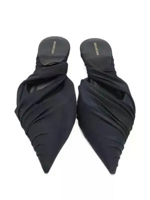 Balenciaga Knife Draped Mules