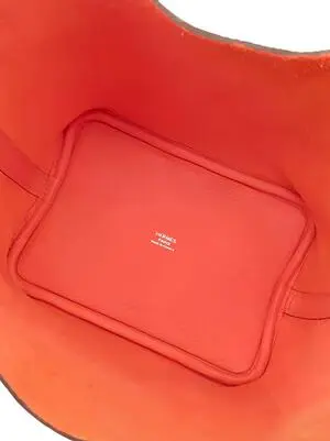 Hermès 2024 Clemence Picotin Lock 18 Handbag - Orange