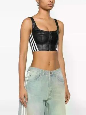 Adidas Faux-leather Top